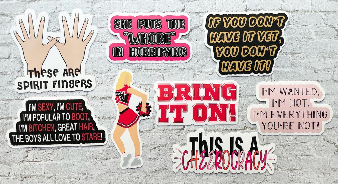 Bring It on | Movie Theme Sticker Set | Cheerocracy | Torrance | These ...