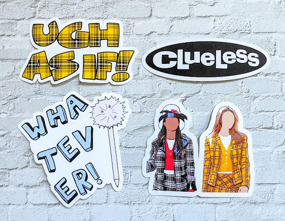 Clueless Sticker Set Cher - Etsy