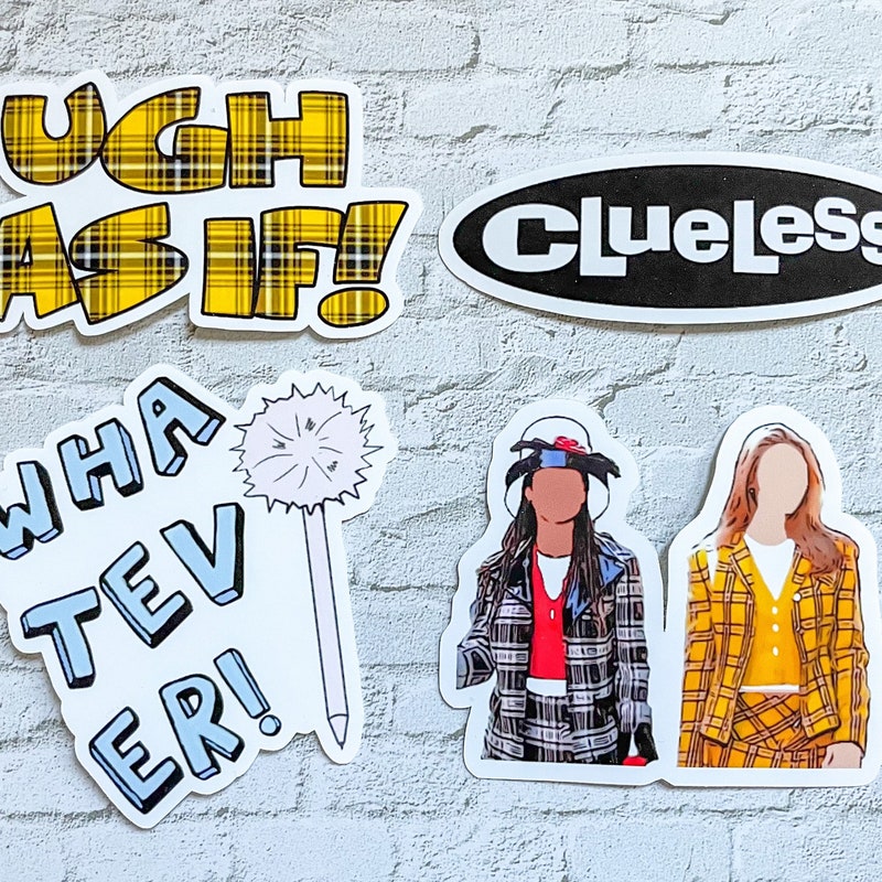 Clueless Stickers - Etsy