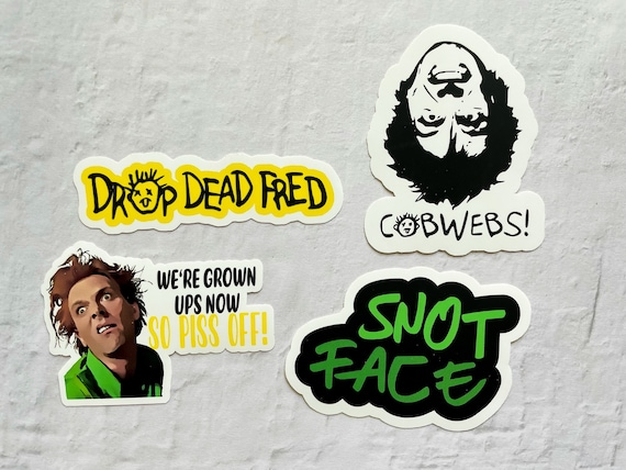 Drop Dead Fred Sticker Set Snot Face Were Grown Ups Now | Etsy