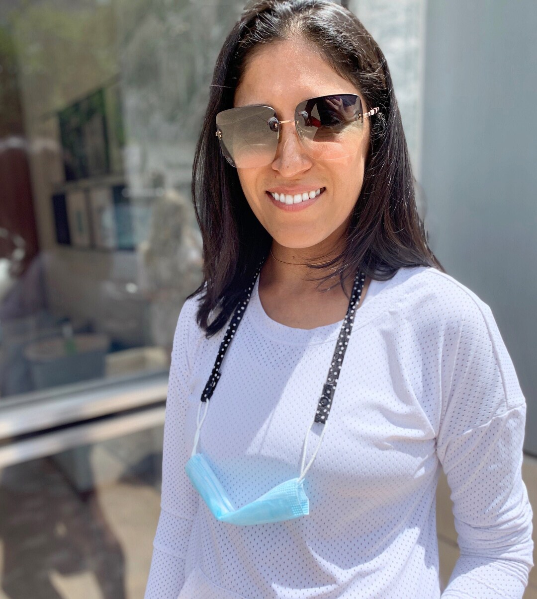 Face Mask Lanyard, Great for School, Hangs Around Neck, 100% Cotton ...