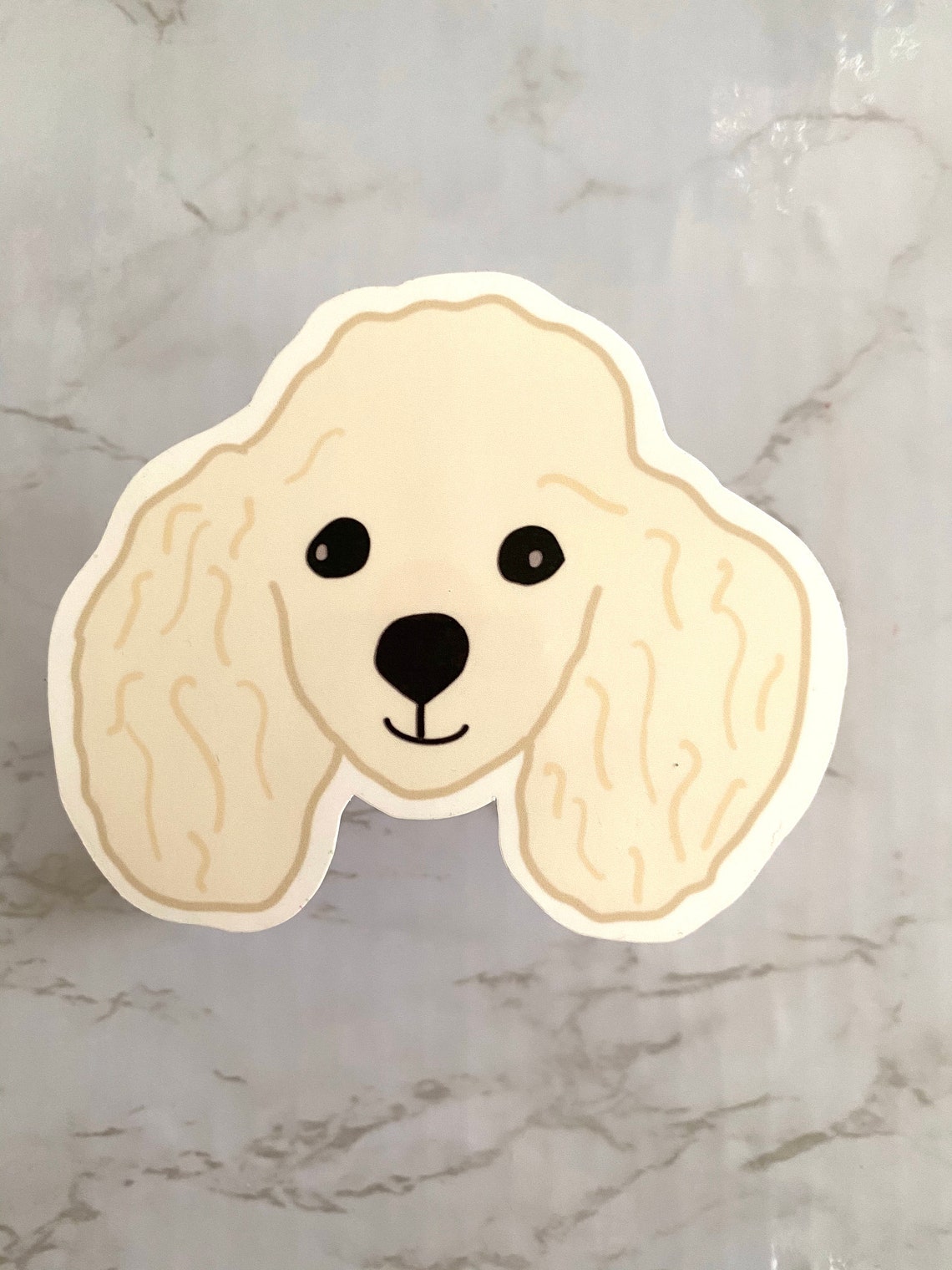 Poodle Sticker | Toy Poodle Sticker | Mini Poodle Sticker | Life is ...