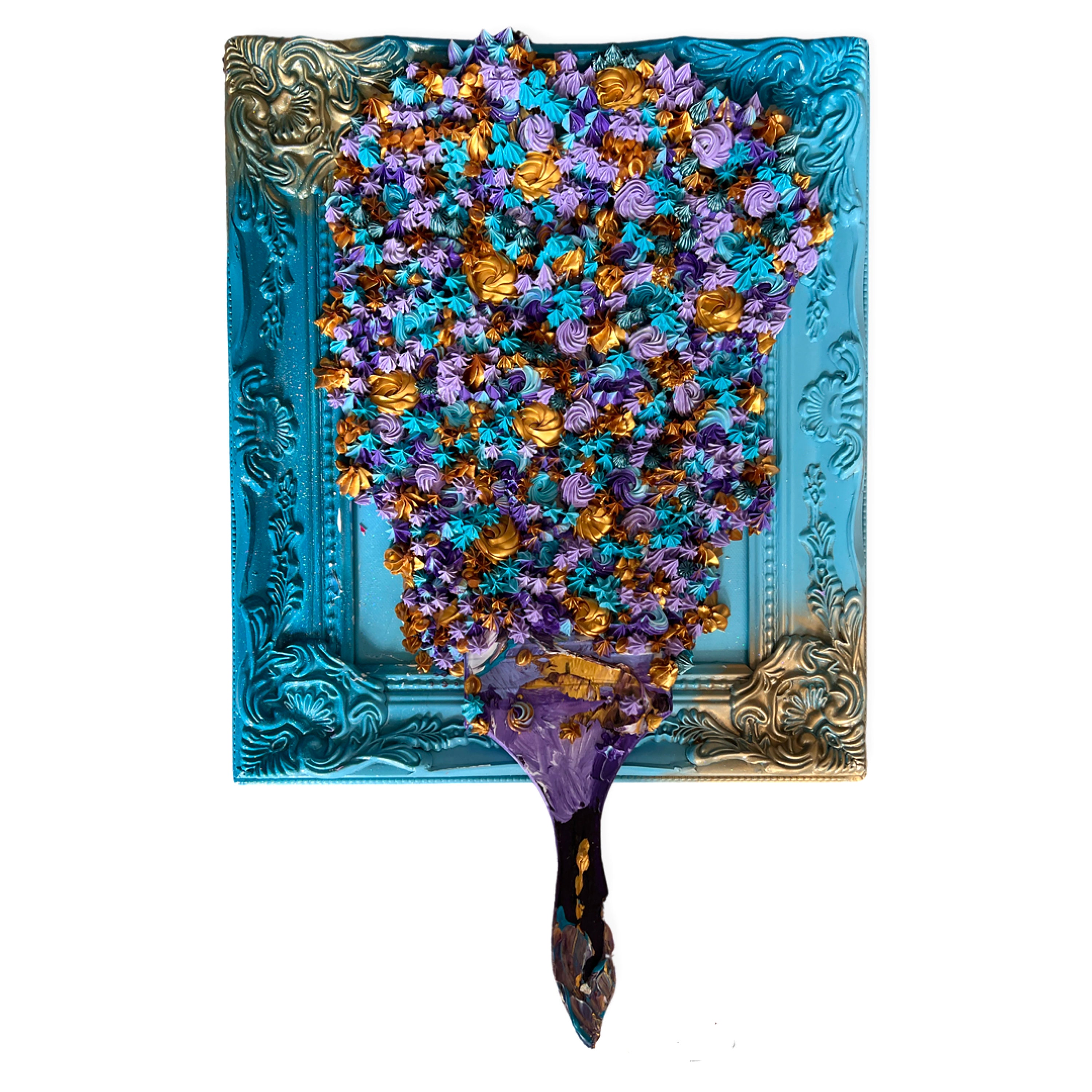 Textured Painting | Thick Acrylic Paint | Contemporary Wall Decor ...