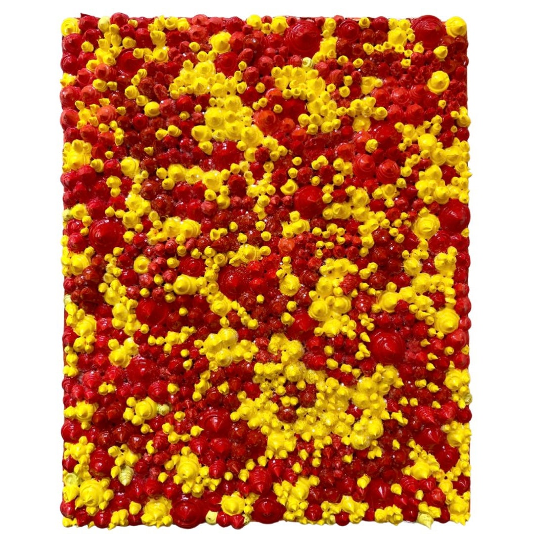 Textured Acrylic Painting | Thick Paint | Impasto Abstract Wall Decor ...