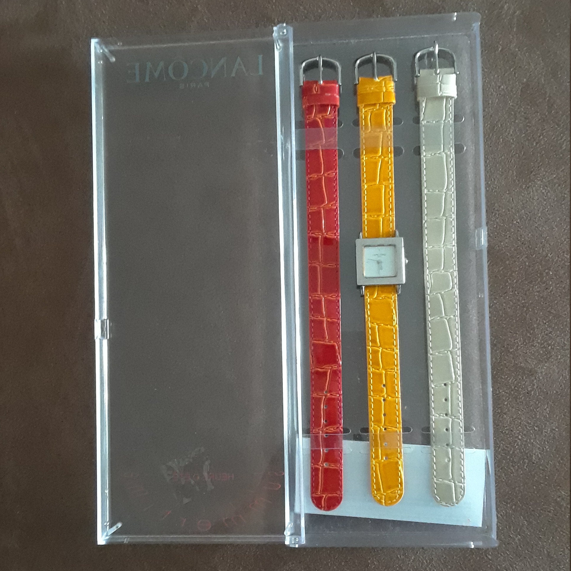 Vintage Watch Set by Lancome Paris 1990s - Etsy