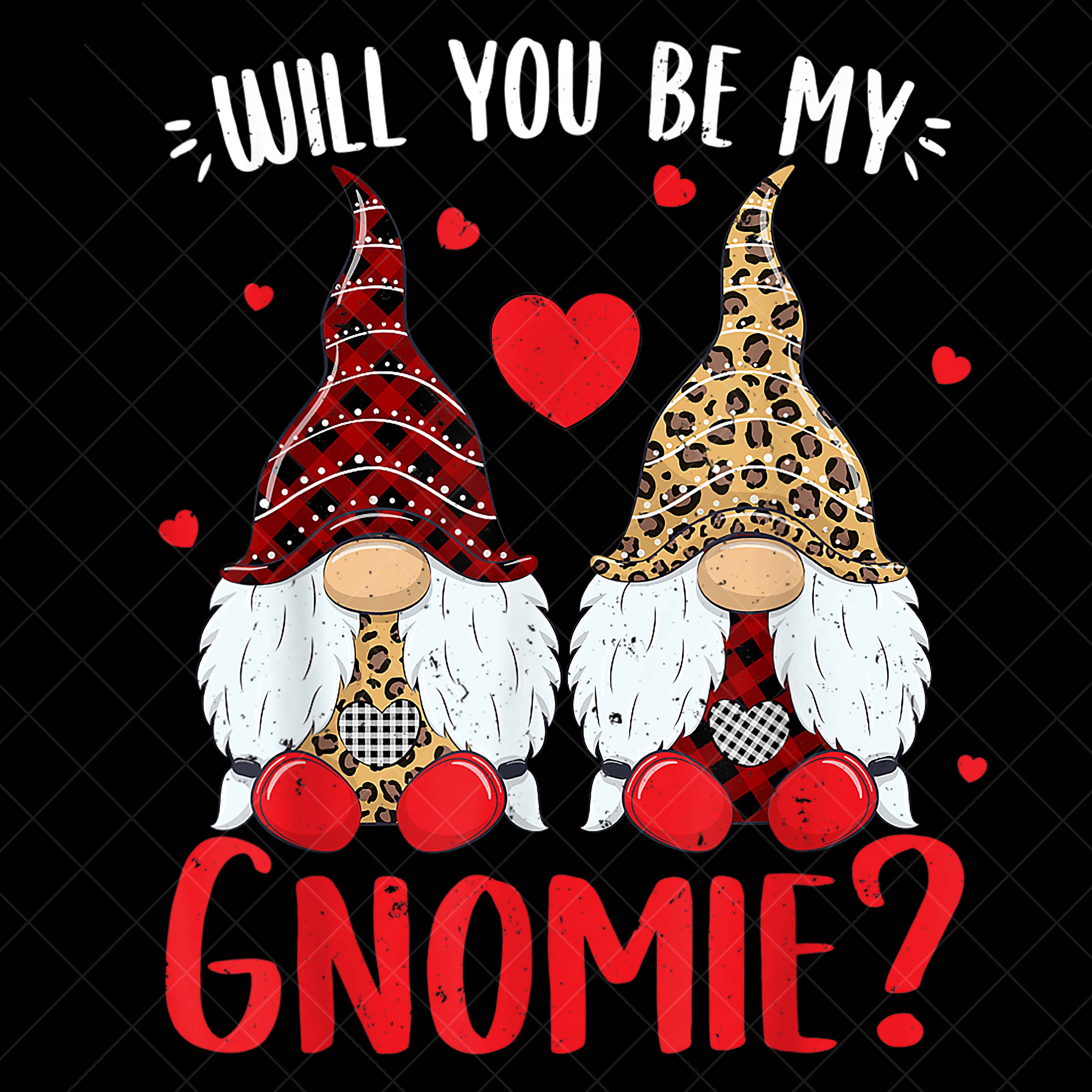 Gnome Valentine Png Valentine Gnome Png Bundle Leopard Gnome Etsy