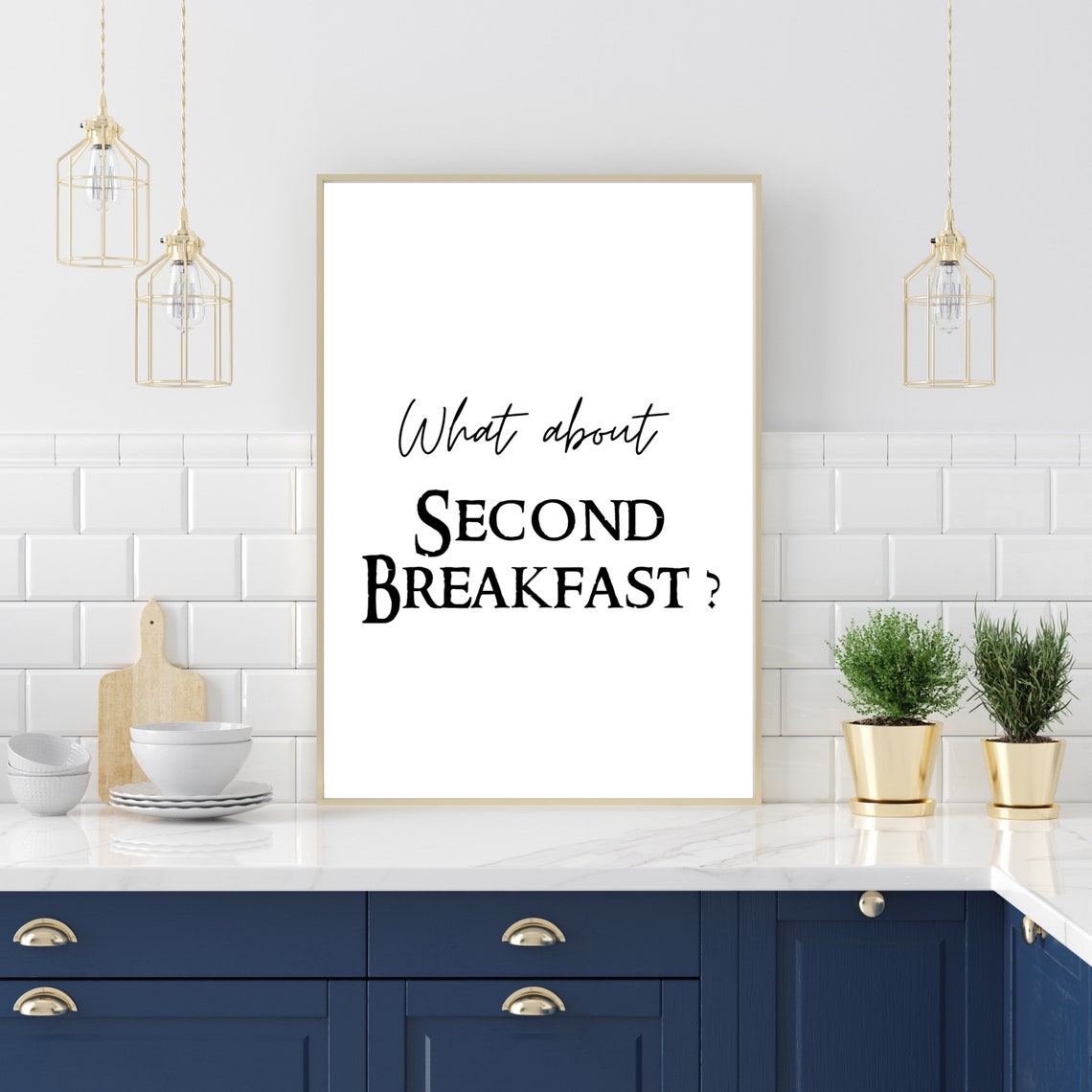 What About Second Breakfast LOTR Quotes Lord of the Rings - Etsy France