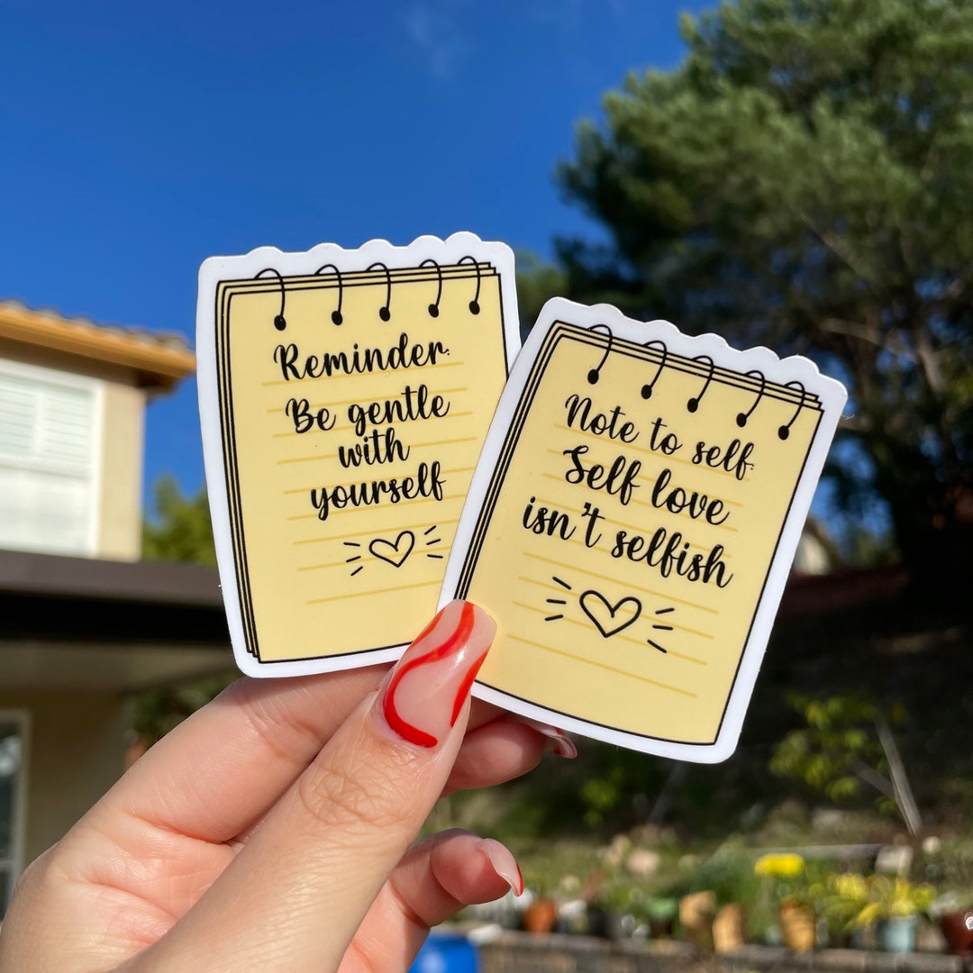Self Love Stickers Waterproof - Etsy