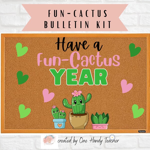Cactus Bulletin Board - Etsy