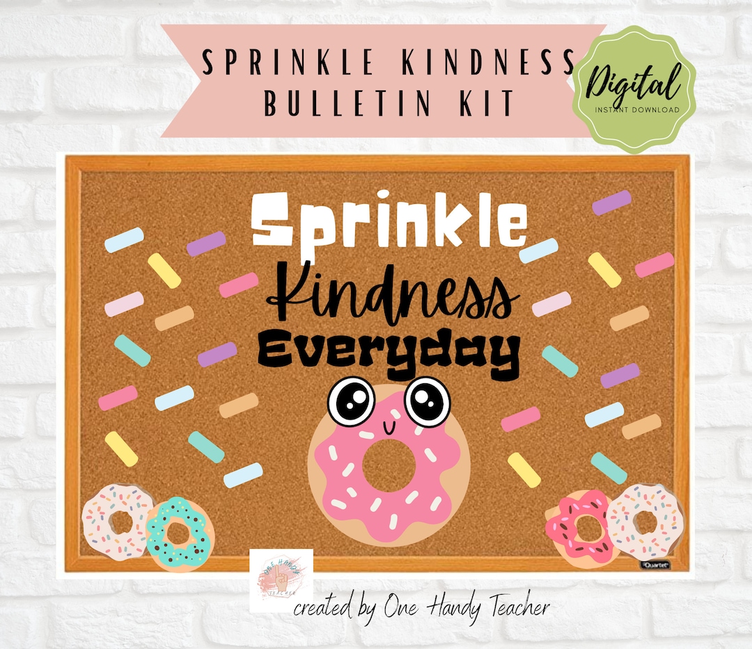 Digital Bulletin, Doughnut Bulletin, Kindness Bulletin, Donut Bulletin ...