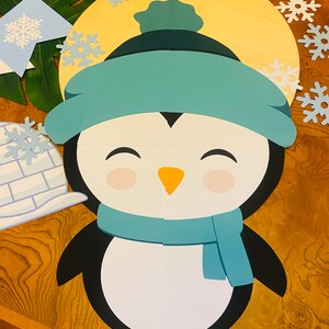 Winter Bulletin, Just Chillin Penguin Bulletin, Teacher Classroom ...