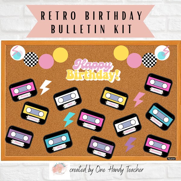 Happy Birthday Bulletin Boards - Etsy