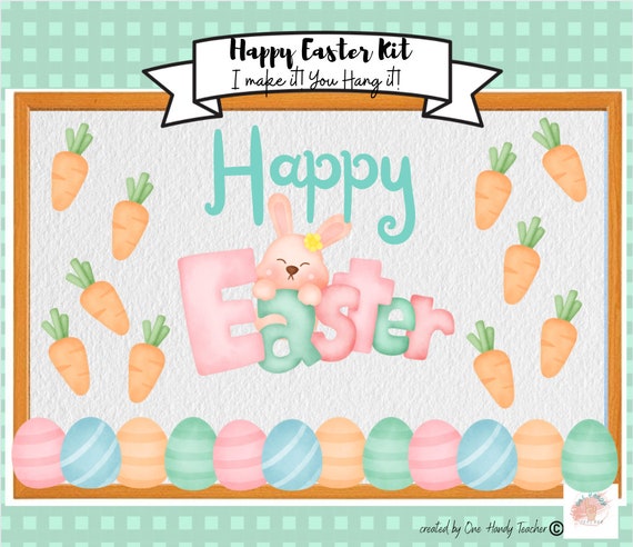 Easter Bulletin Bunny Bulletin March Bulletin April - Etsy