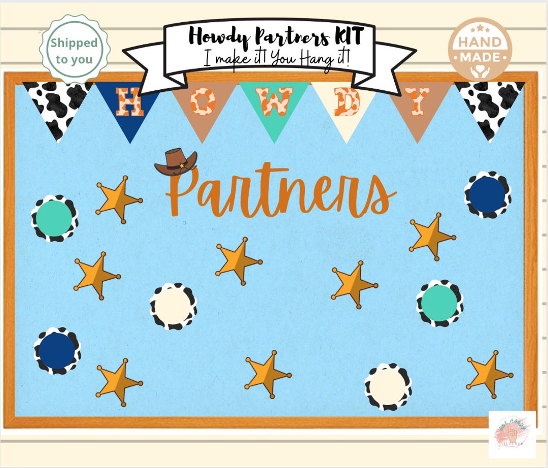 Western Theme Bulletin Cow Print Bulletin Cowboy Bulletin - Etsy