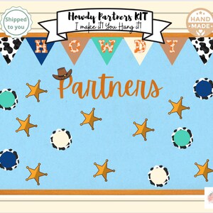 Western Theme Bulletin Cow Print Bulletin Cowboy Bulletin - Etsy