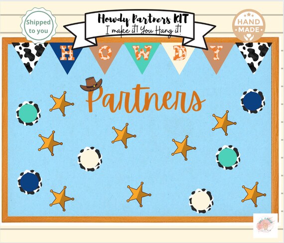 Western Theme Bulletin Cow Print Bulletin Cowboy Bulletin - Etsy