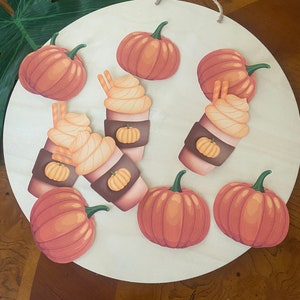 Pumpkin Spice Bulletin Pumpkin Bulletin Bulletin Board Set - Etsy