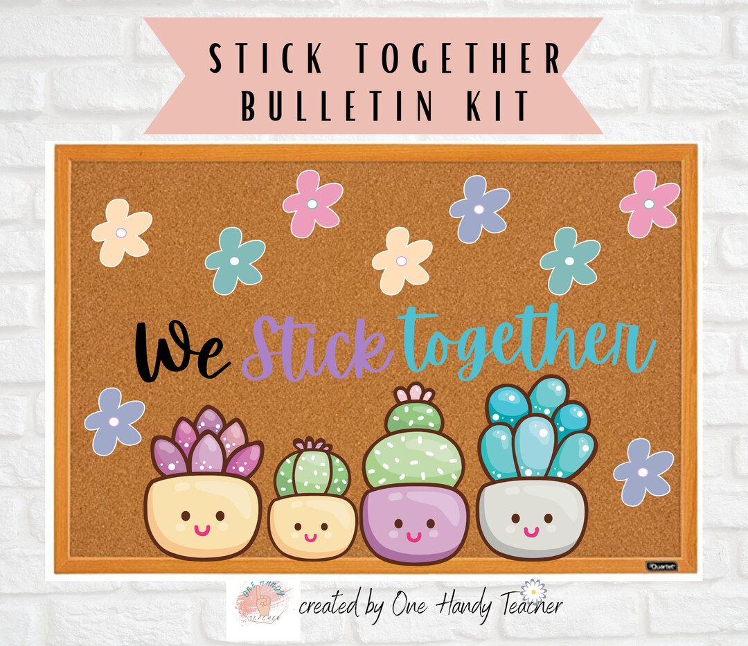Cactus Theme, Welcome Back, Bulletin Board Set, Back to School Bulletin ...