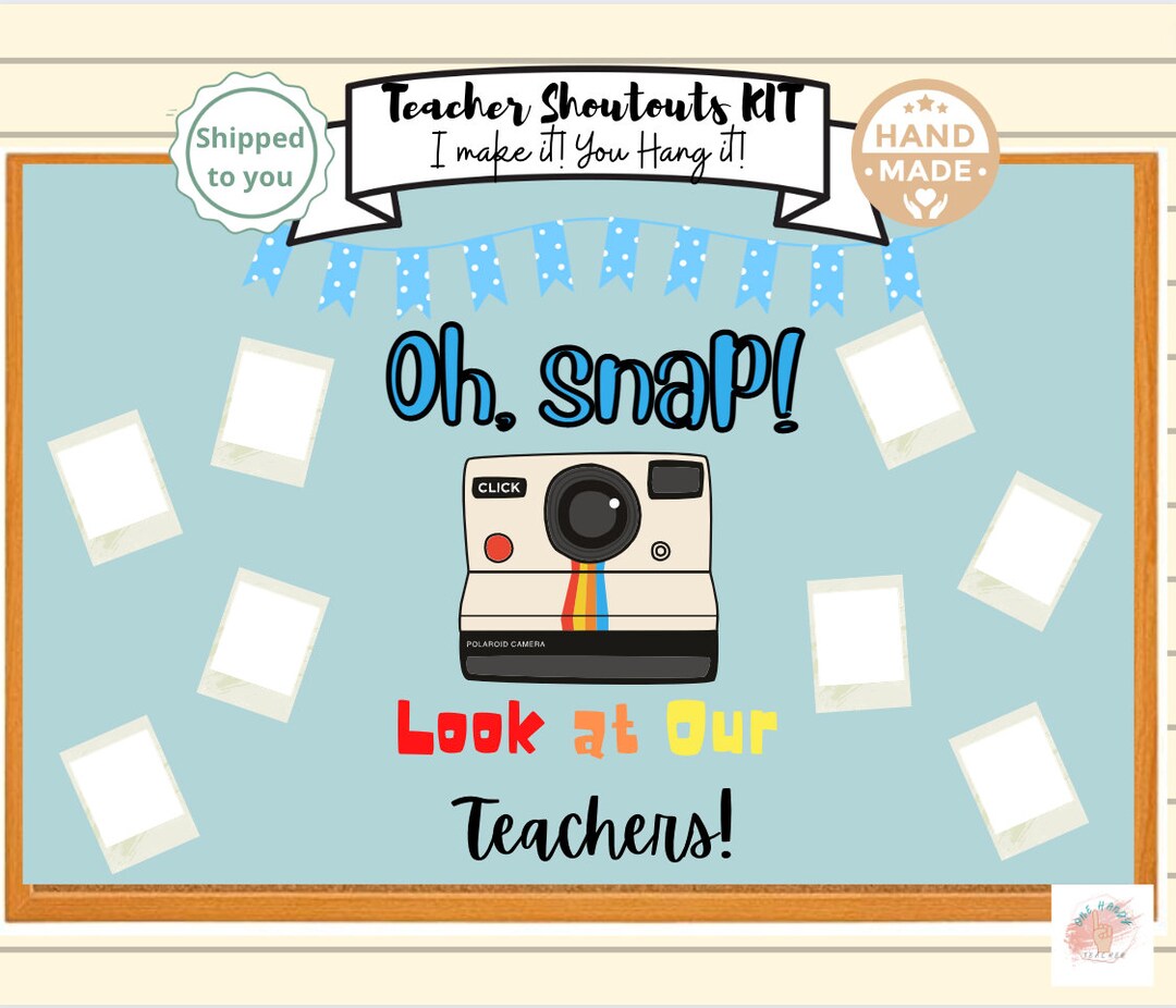 Teacher Shout Outs Bulletin Welcome Bulletin Bulletin Board - Etsy