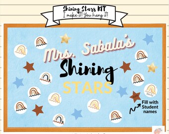 Shining Stars Bulletin Board - Etsy