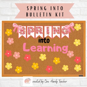 Spring Bulletin, Teacher Classroom Decor, Office Decor, Bulletin Board ...