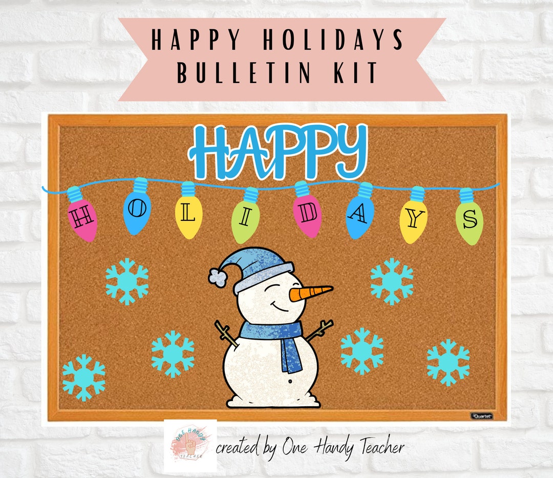 Holiday Bulletin, Winter Bulletin, Christmas Bulletin, Teacher ...