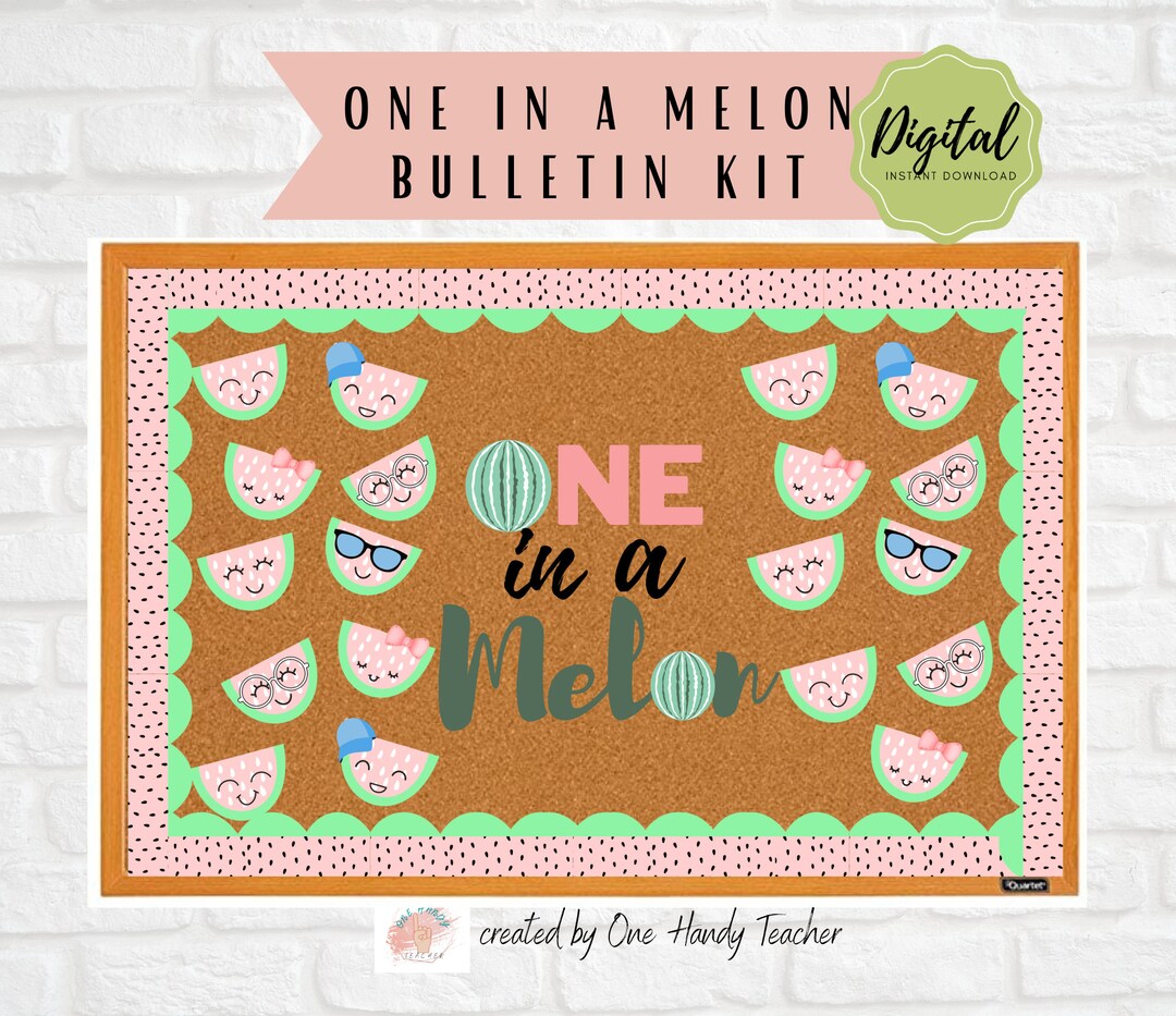 Watermelon Bulletin, Summer Bulletin, Back to School Bulletin, Sweet ...