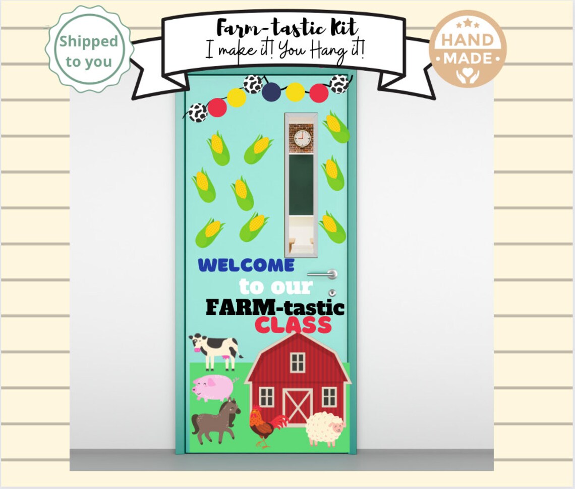 Farm Theme Bulletin Barnyard Bulletin Bulletin Board Kit - Etsy