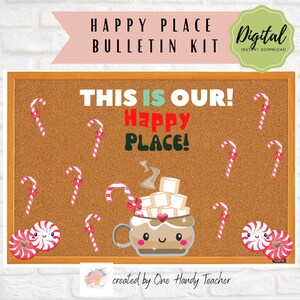 Hot Cocoa Bulletin, Holiday Bulletin, Digital Bulletin Kit, Winter ...