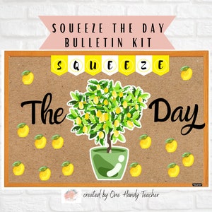 Lemon Classroom Decor Lemon Bulletin Bulletin Board Kit - Etsy