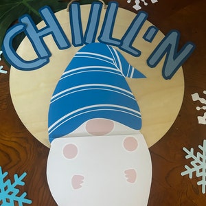 Winter Bulletin, Chillin Gnomes Bulletin, Teacher Classroom, Office ...