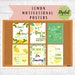 Lemon Theme Decor, Lemon Bulletin, Bulletin Board Kit, Back to School ...