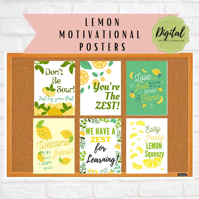 Lemon Bulletin Board - Etsy