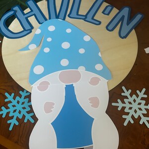 Winter Bulletin, Chillin Gnomes Bulletin, Teacher Classroom, Office ...