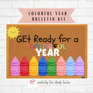 Welcome Bulletin, Crayon , Back to School, Positive Bulletin, Bulletin ...