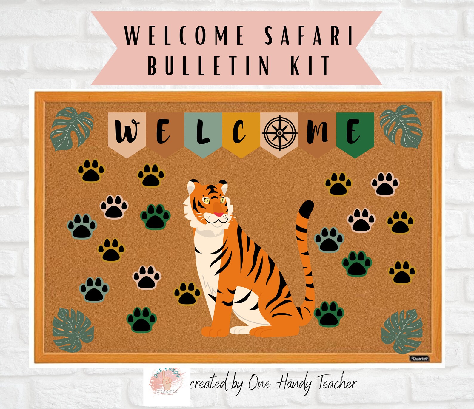 Jungle Bulletin, Safari Bulletin, Bulletin Board Kit, Back to School ...