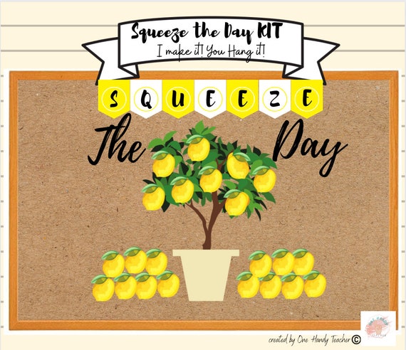 Lemon Classroom Decor Lemon Bulletin Bulletin Board Kit - Etsy
