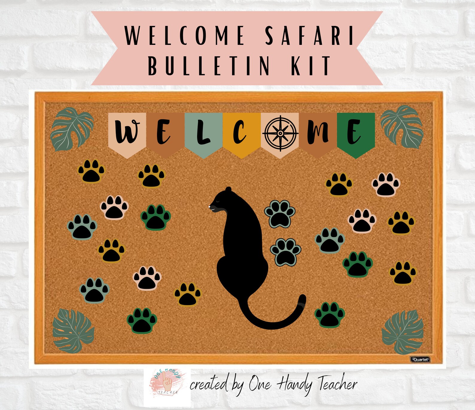 Jungle Bulletin, Safari Bulletin, Bulletin Board Kit, Back to School ...