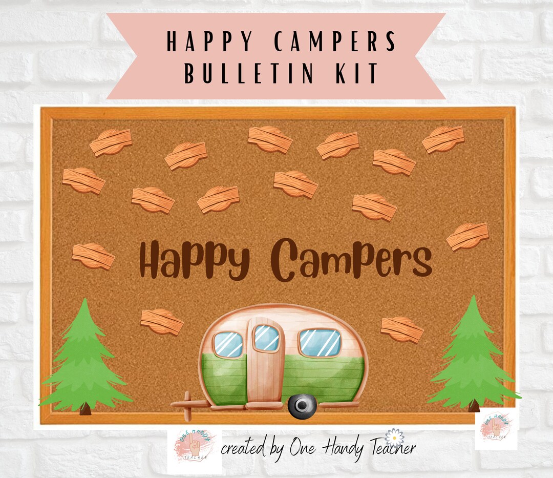 Camping Bulletin, Welcome Back, Bulletin, Bulletin Board Set, Back to ...