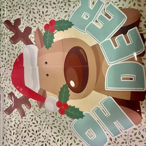 Christmas Bulletin, Santa Bulletin, Reindeer Bulletin, Teacher ...