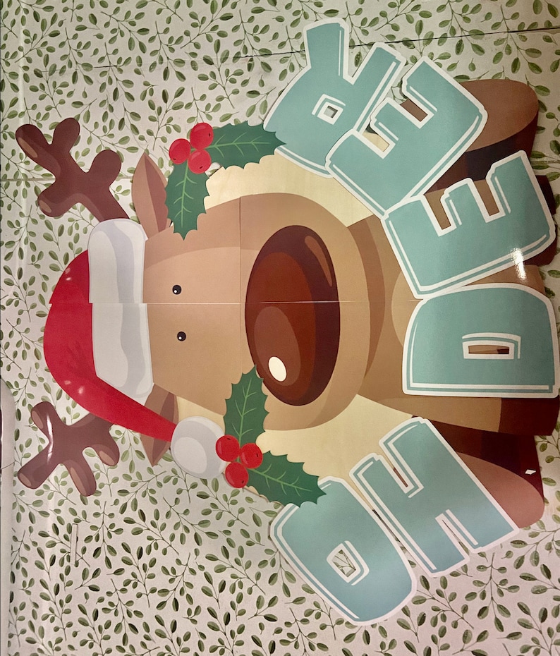 Christmas Bulletin Santa Bulletin Reindeer Bulletin Teacher - Etsy