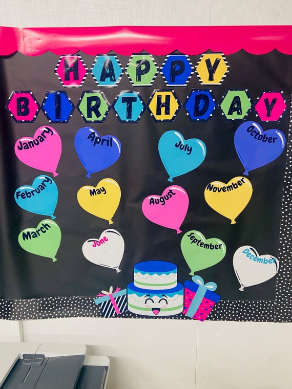 Happy Birthday Bulletin Board Printables