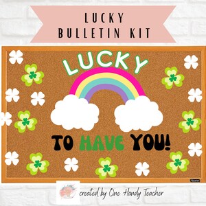 March Bulletin, Lucky Bulletin, St. Patrick's Day, Lucky Bulletin ...