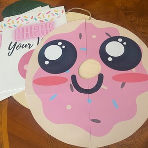 Donut Bulletin Doughnuts Bulletin Test Taking Posters - Etsy