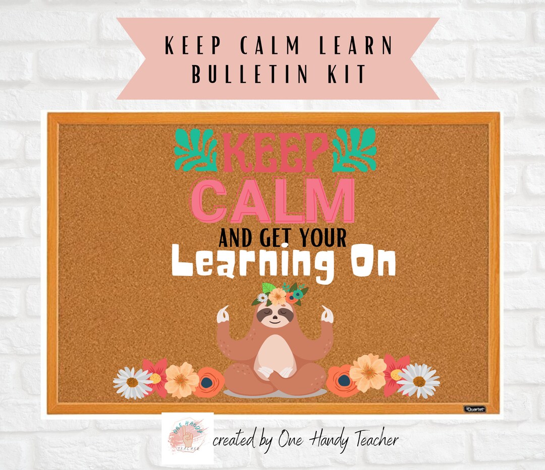 Sloth Bulletin, Back to School Bulletin, Bulletin Board Kit - Etsy