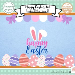 Spring Bulletin Happy Easter Bulletin Teacher Classroom - Etsy