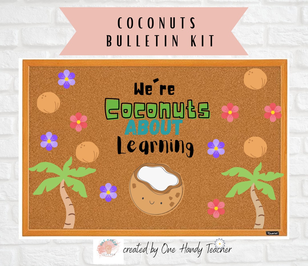 Beach Theme Bulletin, Ocean Bulletin, Bulletin Board Kit, Back to ...