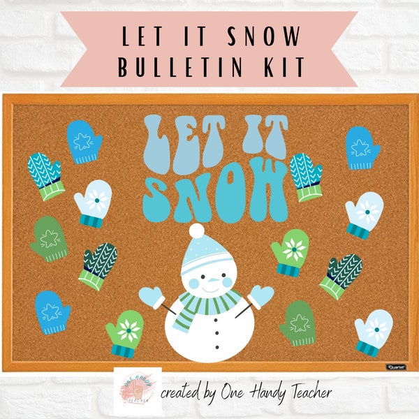 Snowman Bulletin - Etsy