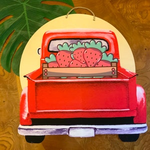 Berry Sweet, Strawberry Bulletin, Farmhouse Truck Decor Bulletin ...