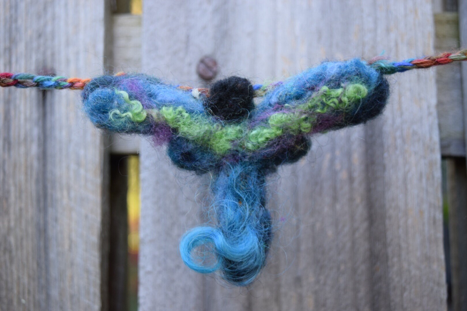Hand Felted Cottage Garland - Etsy